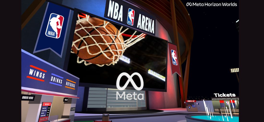 Meta announces it will show 50 NBA games on Meta Quest - Spike Digital